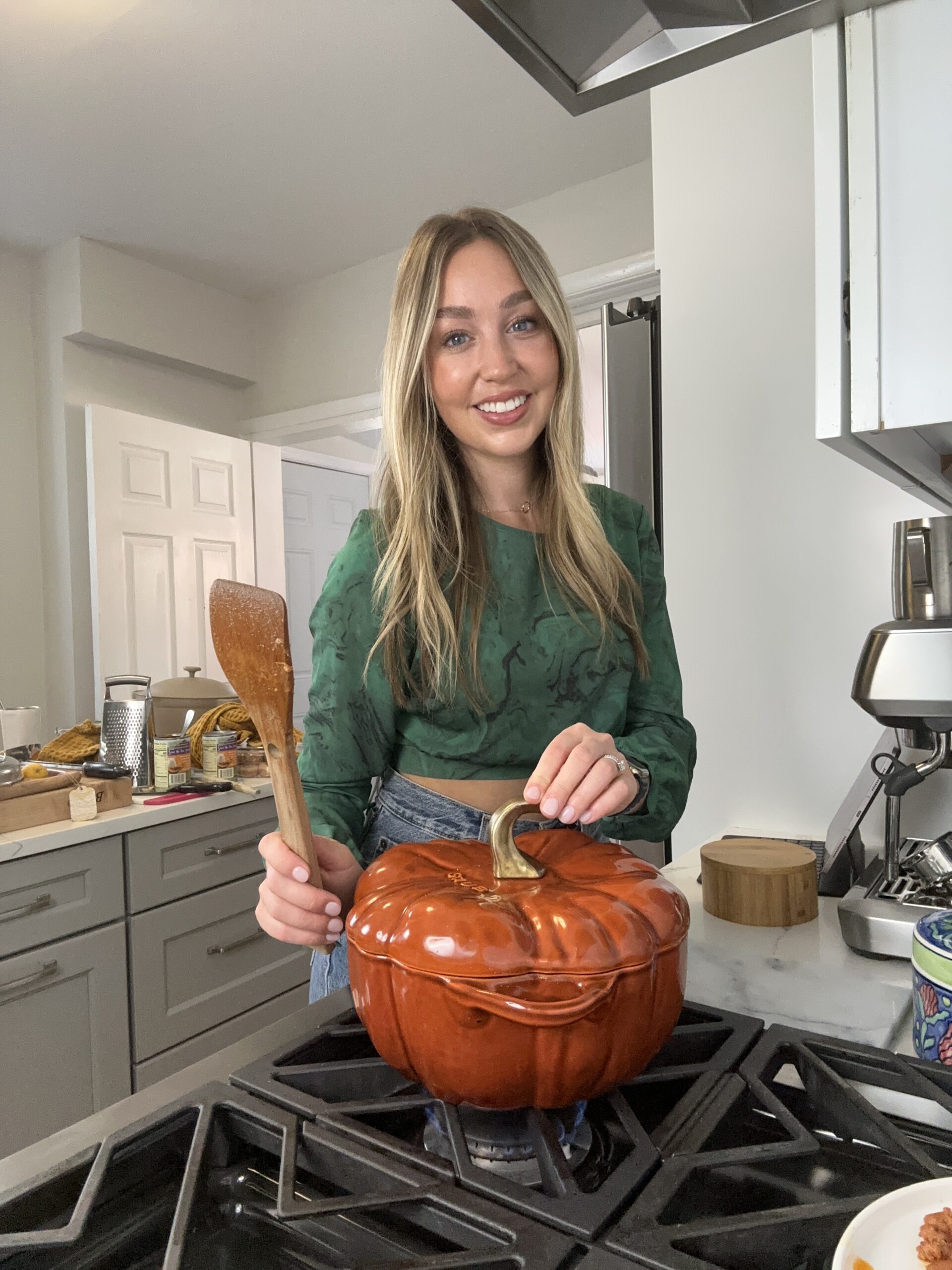 Pumpkin, Chorizo and Smoked Gouda Bisque – Dining with Skyler