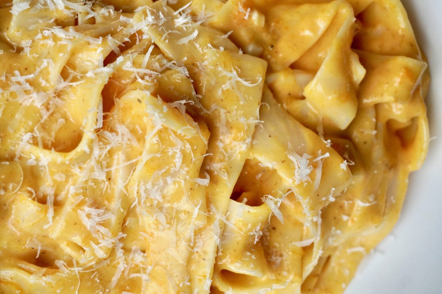 Honey Nut Squash Alfredo Pasta
